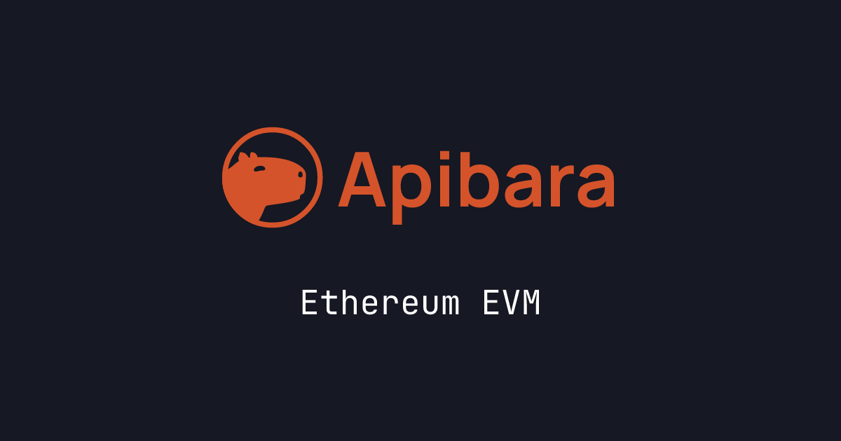 Ethereum EVM - Apibara Documentation
